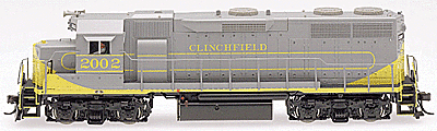 Atlas - Diesel EMD GP38 Early Version w/Low Nose Powered - Clinchfield ...