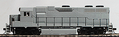 Atlas - Diesel EMD GP38 Late Version w/Low Nose; Powered - Undecorated w/Optional Dynamic Brakes ...