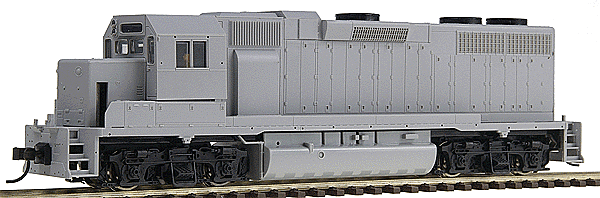 Atlas - Diesel EMD GP38 Low Nose Early Version - Powered - Undecorated w/Paper Air Filter Box ...