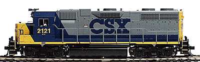 Atlas - Diesel EMD GP38 w/Low Nose Powered - CSX #2121 ("Bright Future ...