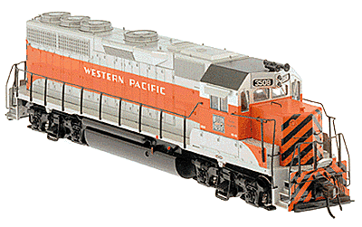 Atlas - Diesel EMD GP40 Powered - Western Pacific #3508 - 150-8925
