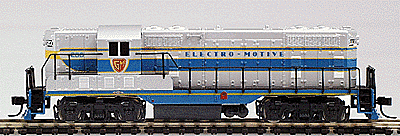 Atlas - Diesel EMD GP7 Powered - EMD Demonstrator #200 (blue, silver ...