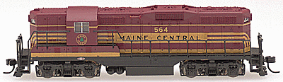 Atlas - Diesel EMD GP7 Powered - Maine Central #564 w/Dynamic Brakes ...