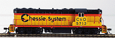 Atlas - Diesel EMD GP7 Powered - Chesapeake & Ohio #5713 - 150-8427