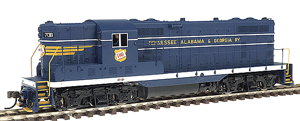 Atlas - Diesel EMD GP7 Powered - Tennessee, Alabama & Georgia #708 ...