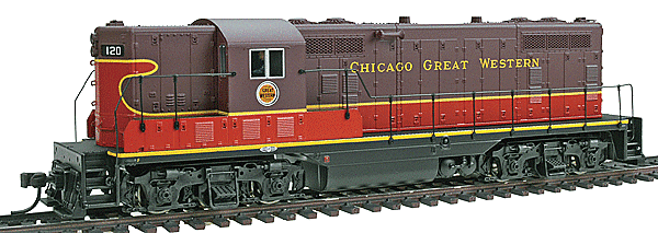 Atlas - Diesel EMD GP7 - Powered, No Dynamic Brakes - Chicago Great ...