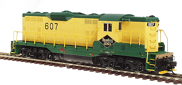 Atlas - Diesel EMD GP7 Powered w/Dynamic Brakes - Reading #607 (green ...