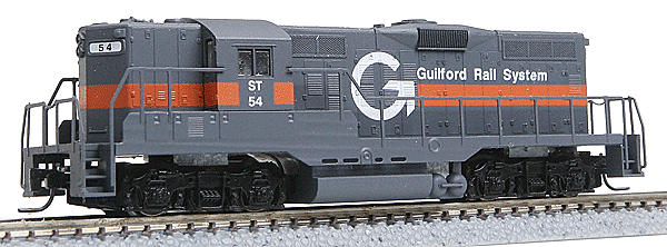 MicroTrain - Diesel EMD GP9 Powered - Guilford Rail Systems #54 - 489 ...