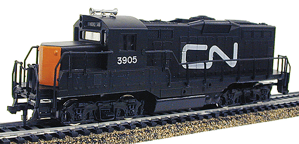 Model Pwr - Diesel EMD GP9M Powered - Canadian National - 490-6754