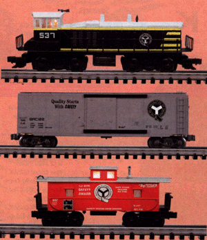 K-Line - Diesel EMD MP-15 Powered, Boxcar & Caboose 3-Pack - Belt ...
