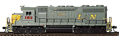 Atlas - Diesel EMD SD35 Powered w/Decoder Low Nose - Louisville & Nashville - 150-49480