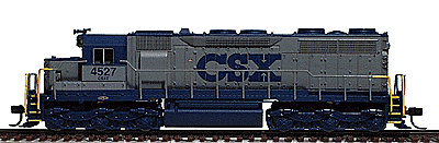 Atlas - Diesel EMD SD35 Powered w/Decoder - Low Nose - CSX #4527 - 150 ...