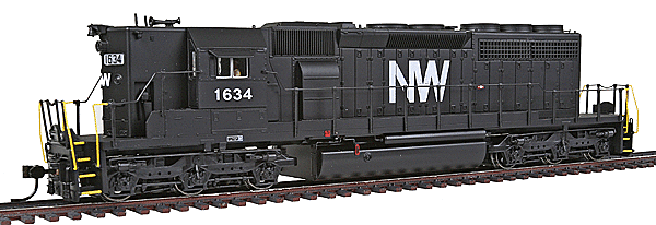 BLI - Diesel EMD SD40-2 High Hood, Powered w/Sound, DC, DCC - Norfolk ...