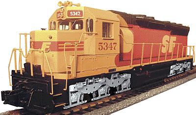 AristoCraf - Diesel EMD SD45 w/Smoke & Lights Powered - Southern Pacific Santa Fe 1986 Proposed ...