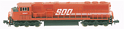 Atlas - Diesel EMD SD60M w/3 Window Cab Powered - No Decoder - SOO #6061 - 150-49202