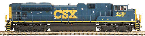 MTH - Diesel EMD SD70ACe Powered DCC Ready - CSX #4833 - 507-8020620