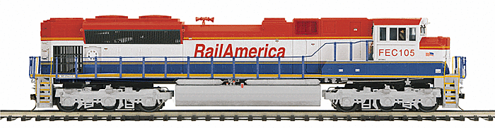 MTH - Diesel EMD SD70M-2 Powered DCC Ready - Florida East Coast #105 - 507-8020300