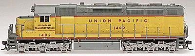 Atlas - Diesel EMD SDP35 Powered - Union Pacific #1402 (yellow, gray) - 150-9284