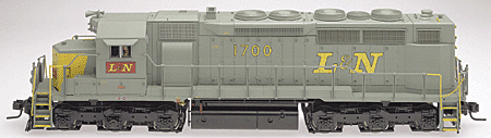 Atlas O - Diesel EMD SDP35 Powered 3-Rail - Louisville & Nashville #1700 (gray, yellow) - 151-68171