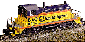 S Helper - Diesel EMD SW-1 Powered - Chessie System #2 - 641-442