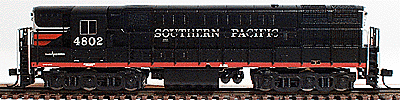 Atlas - Diesel F-M H24-66 "Train Master" Powered - w/Decoder - Southern Pacific #4802 ("Black ...