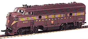 Mantua - Diesel F7A Powered w/Flywheel - PRR - 455-423170