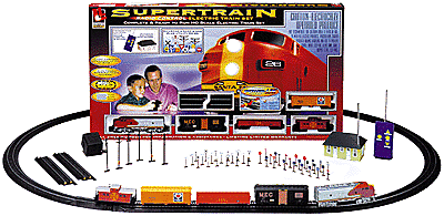 Life-Like - Diesel Freight - Supertrain Radio Remote Control ATSF Power ...