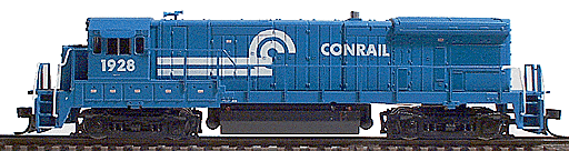Atlas - Diesel GE B23-7 Powered - Standard - Conrail #1928 (blue, white) - 150-49713