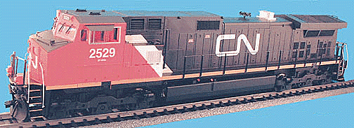 AristoCraf - Diesel GE Dash-9 44CW Powered - Canadian National - 614-23008
