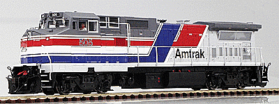 Atlas - Diesel GE Dash 8-32BHW Powered - Amtrak #505 (red, blue, silver ...