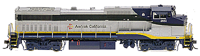 Atlas - Diesel GE Dash 8-32BHW Powered - Amtrak California #2051 (blue ...