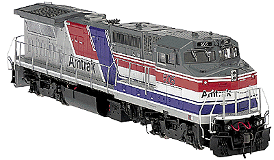 Atlas O - Diesel GE Dash 8-32HW Powered 2-Rail - Amtrak #505 - 151-78611