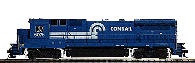Atlas - Diesel GE Dash 8-40B Powered - Conrail #5076 (blue, white) - 150-9005