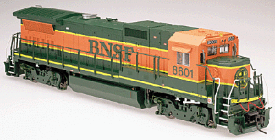 Atlas O - Diesel GE Dash 8-40B Powered 2-Rail - Burlington Northern ...