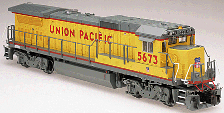 Atlas O - Diesel GE Dash 8-40B Powered 2-Rail - Union Pacific #5673 ...