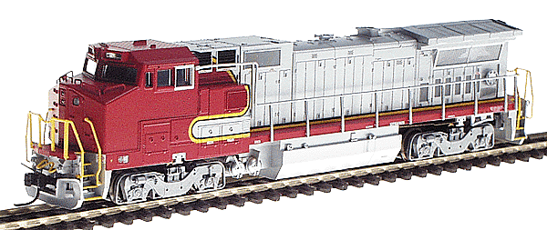Atlas - Diesel GE Dash 8-40BW Powered - w/Lenz Decoder - BNSF w/Gull ...