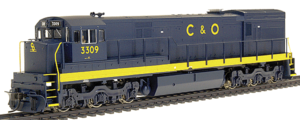 Atlas - Diesel GE U30C Phase II, No Nose Headlight; Powered w/Decoder ...