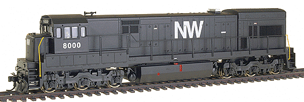 Atlas - Diesel GE U30C - Powered w/DCC Decoder - Norfolk & Western ...