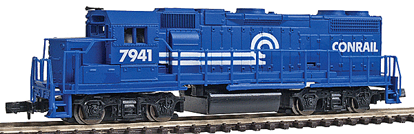 Life-Like - Diesel GP38-2 Powered - Conrail (blue) - 433-7846