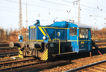Brawa - Diesel Kof V121, Era V - Central Weser Railway (MWB) - DC - 186-596