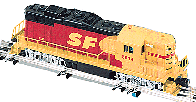 Lionel - Diesel Powered EMD GP9 - Traditional - Santa Fe (merger) - 434 ...