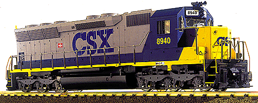 AristoCraf - Diesel Powered EMD SD45 w/Smoke & Lights - CSX - 614-22410