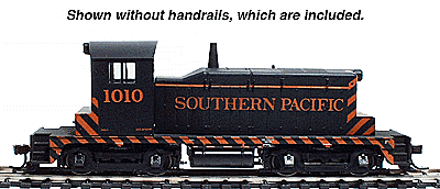 Walthers - Diesel Powered SW1 - Southern Pacific (black & orange "Tiger ...