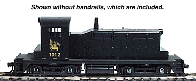 Walthers - Diesel Powered SW1 - CNJ (green w/yellow lettering, Statue ...