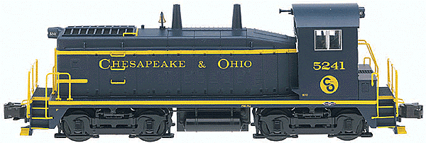 Atlas O - Diesel Powered SW9 3-Rail - C&O #1 - 151-61271