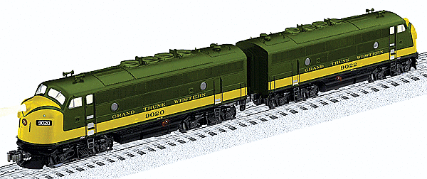 Lionel - Diesel Scale EMD F3 A-A Set w/RailSounds & Smoke - 3-Rail ...