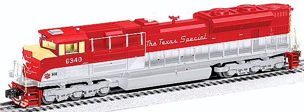 Lionel - Diesel Scale EMD SD70ACe w/RailSounds & Smoke - 3-Rail - Legacy Control - Texas Special ...