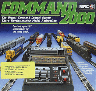 MRC - Digital Command Control - Command 2000P w/30VA Power and HO ...