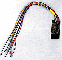 Lenz - Digital Plus NMRA DCC Decoders - Ultra-Thin Decoder w/3 Output ...