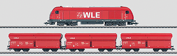 Marklin - Digital WLE Train - Includes Loco and 3 Hopper Cars - 441-26548